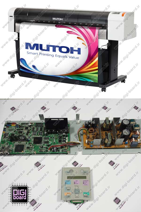 تعمیر پلاتر موتو Mutoh RJ-900 - دیجی برد