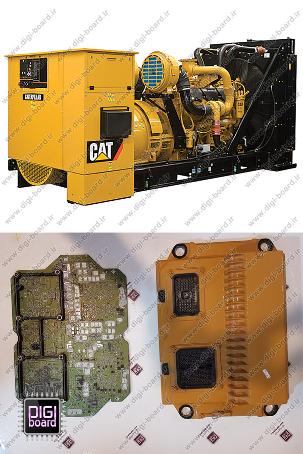 تعمیر ECU ای سی یو ژنراتور کاترپیلار CAT - دیجی برد