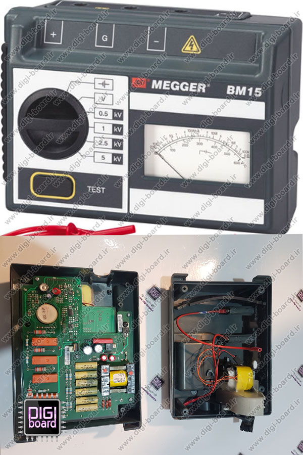 تعمیر میگر آنالوگ Megger MJ15 - دیجی برد