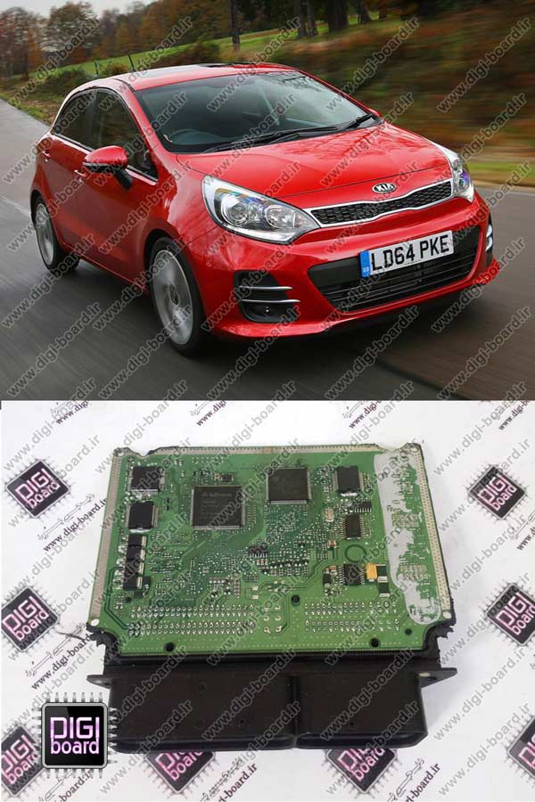 تعمیر ECU کیا ریو ۲۰۱۴ KIA RIO - دیجی برد